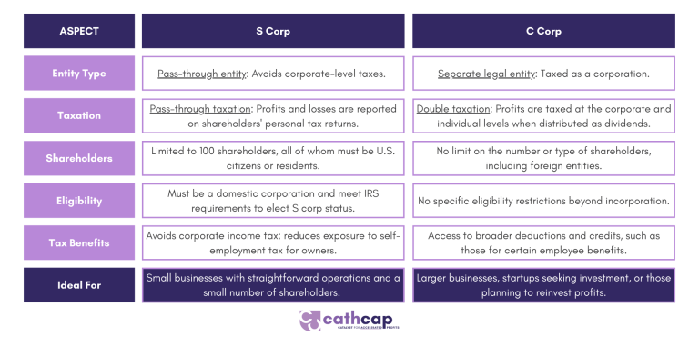 S Corp vs C Corp | Business Structuring